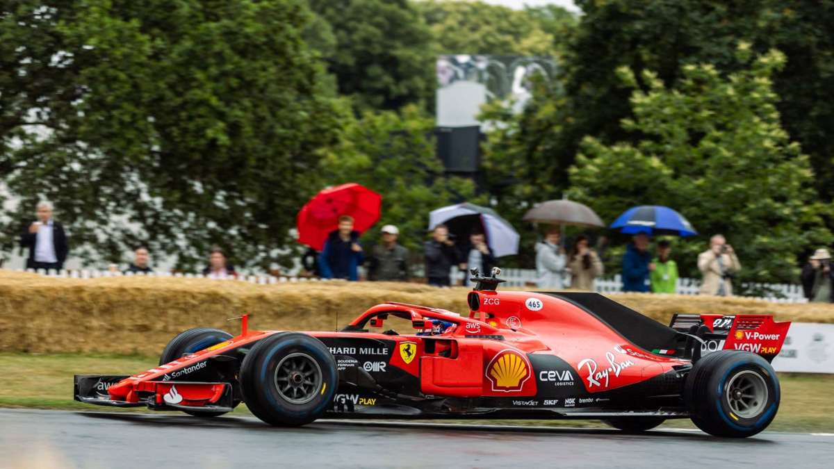 Iconic Formula 1 cars at the 2023 Festival of Speed | GRR