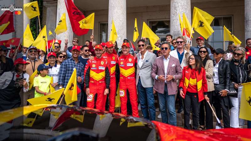 Celebrating Ferrari's Le Mans glory at 2023 Festival of Speed | GRR