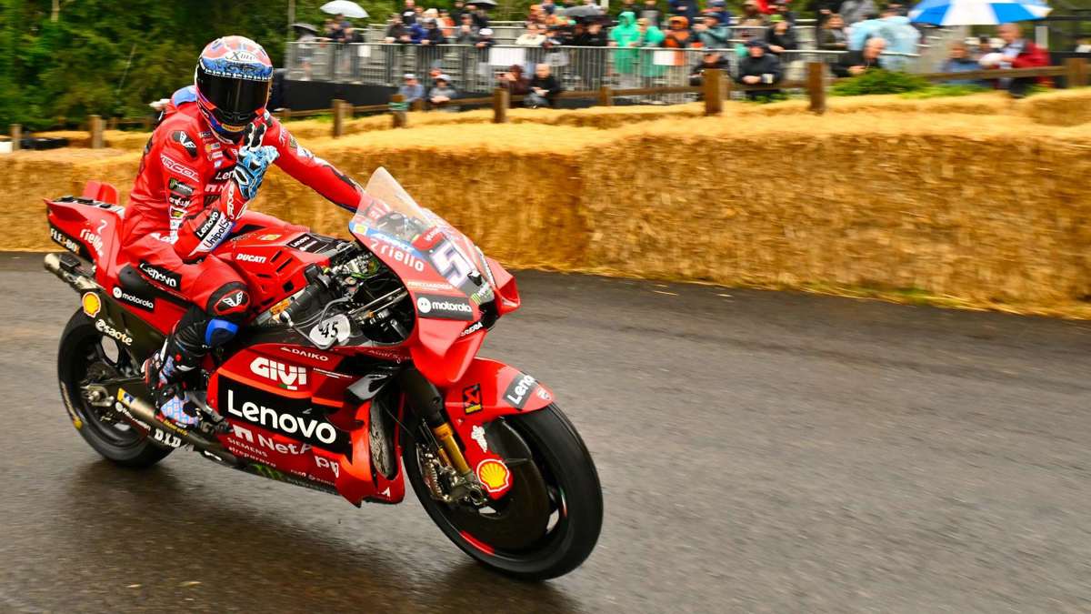 MotoGP legends at the 2023 Festival of Speed | GRR