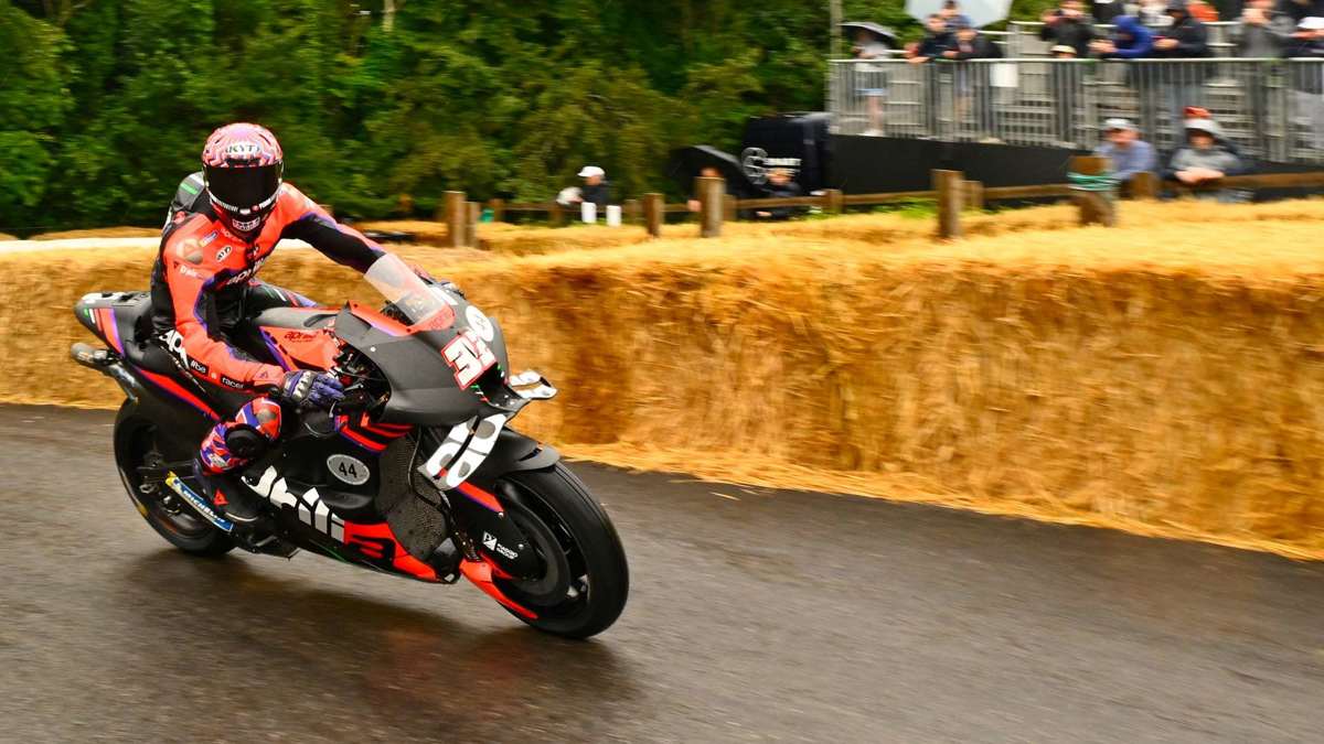 MotoGP legends at the 2023 Festival of Speed | GRR