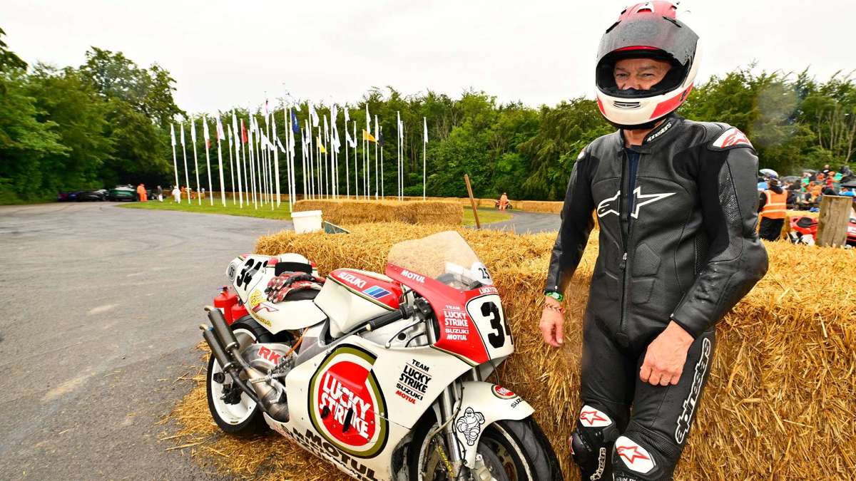 MotoGP legends at the 2023 Festival of Speed | GRR