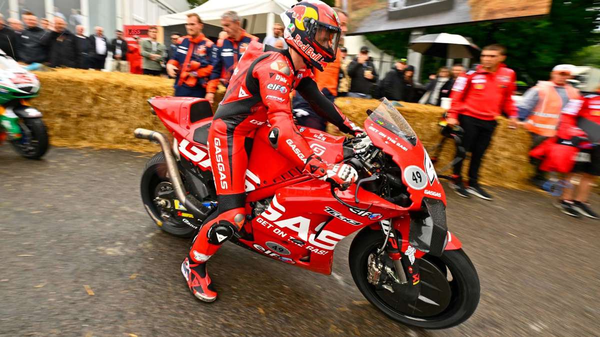 MotoGP legends at the 2023 Festival of Speed | GRR