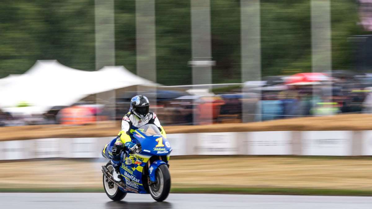 MotoGP legends at the 2023 Festival of Speed | GRR