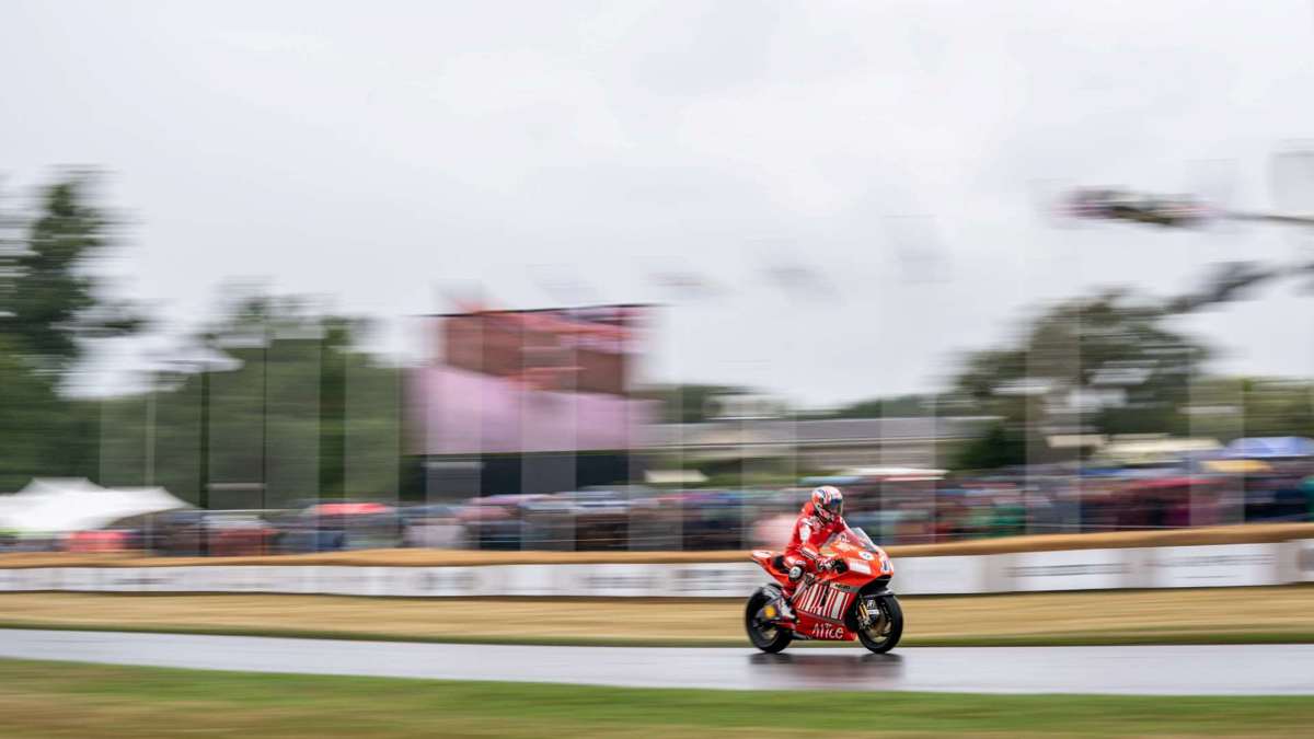 MotoGP legends at the 2023 Festival of Speed | GRR