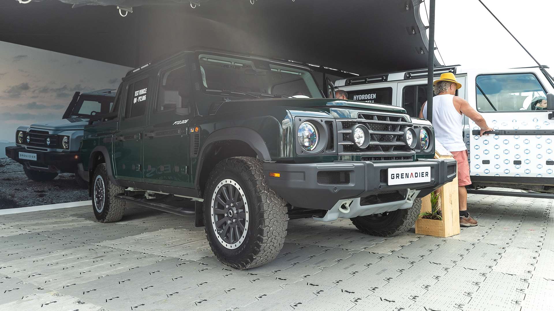 Ineos Grenadier Quartermaster at the 2023 Festival of Speed | GRR