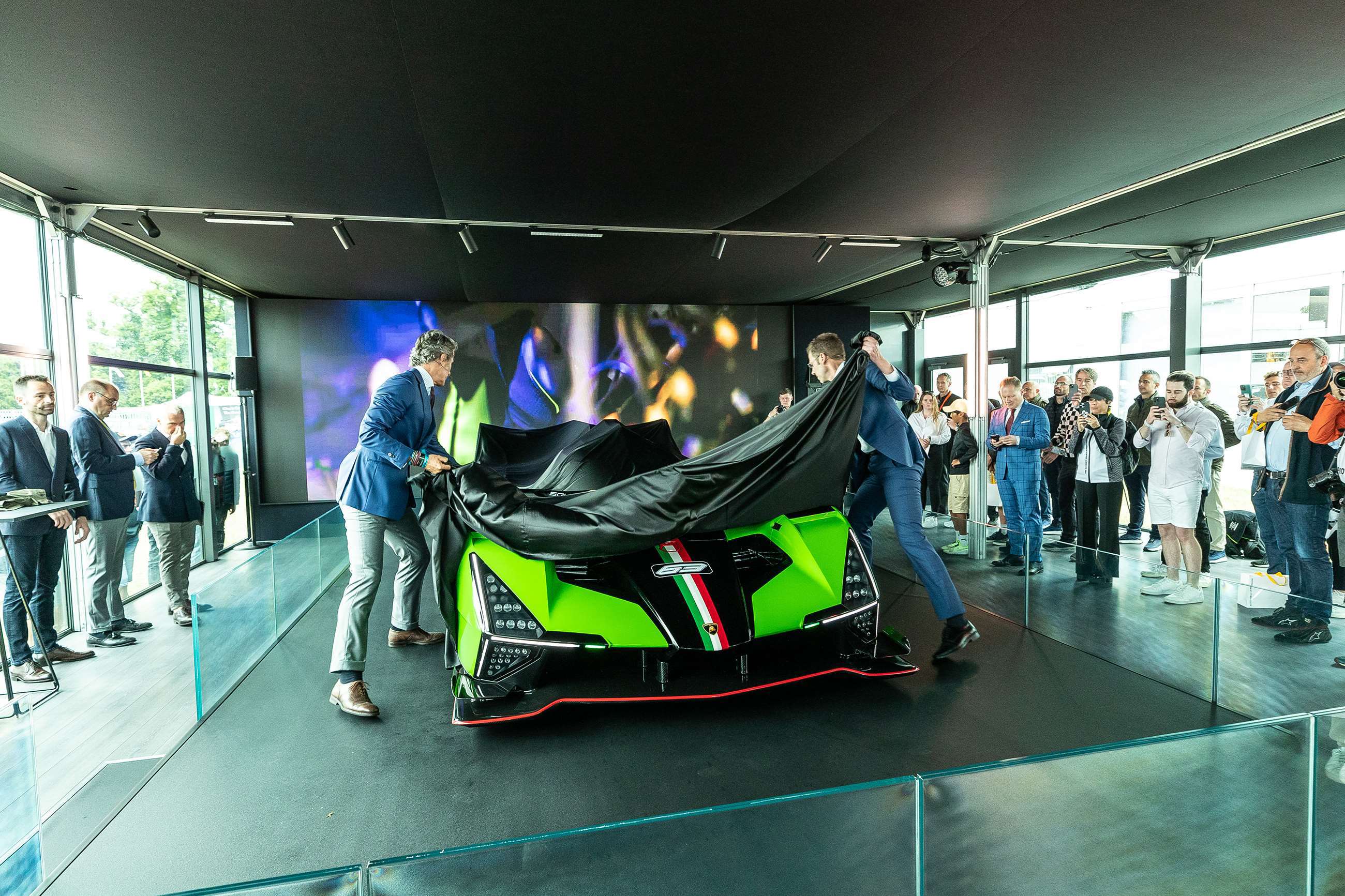 Lamborghini SC63 Hypercar unveiled at 2023 Festival of Speed | GRR