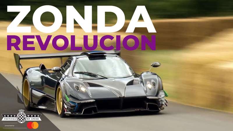 [Video] Pagani Zonda Revolucion debuts at 2023 Festival of Speed | GRR