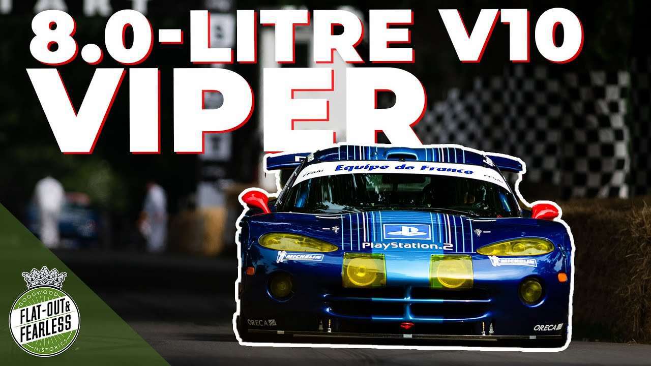 [Video] PS2-liveried V10 Viper brought back to life at FOS | GRR