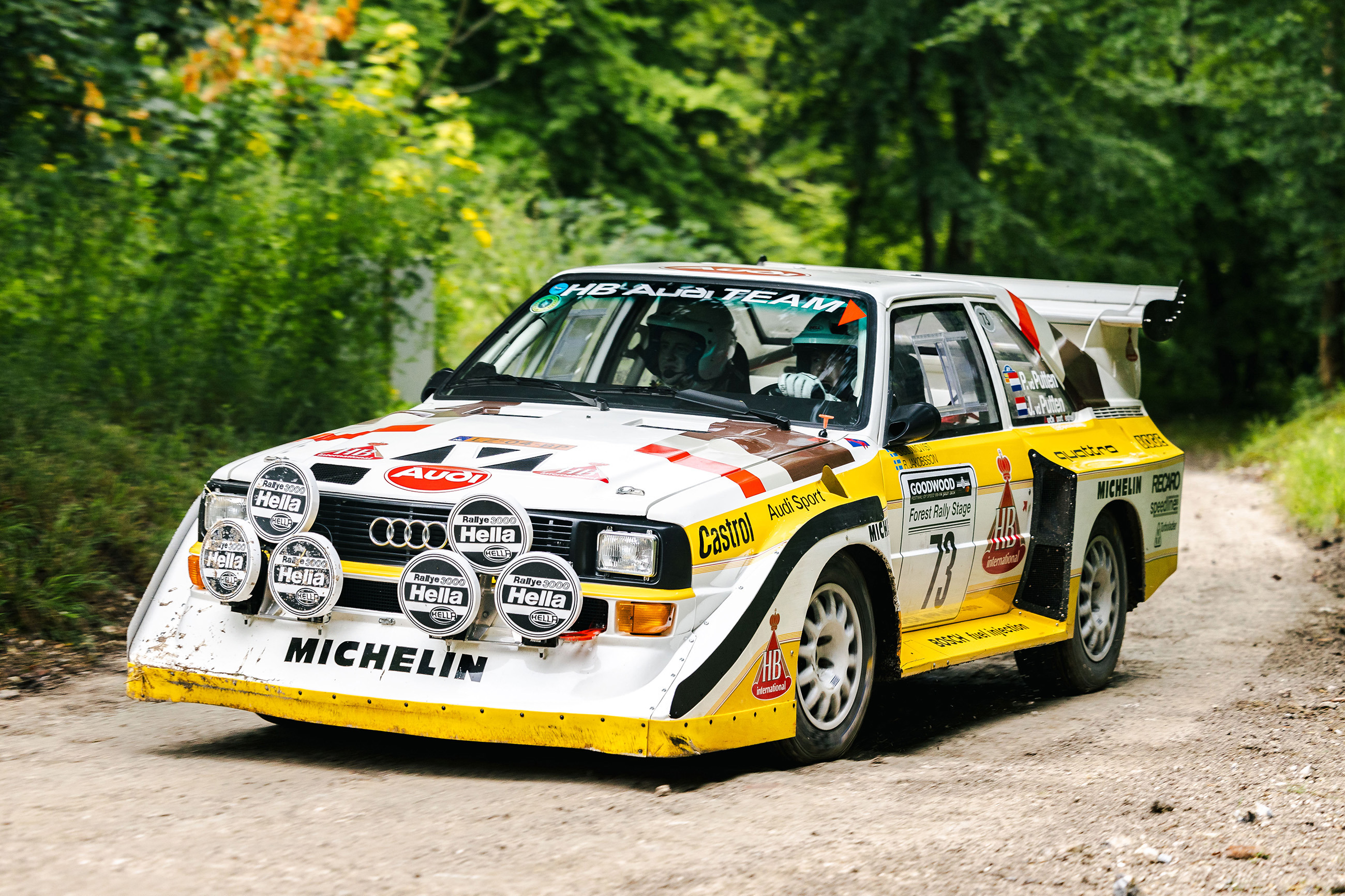 Forest Rally Stage at the 2024 Festival of Speed | GRR