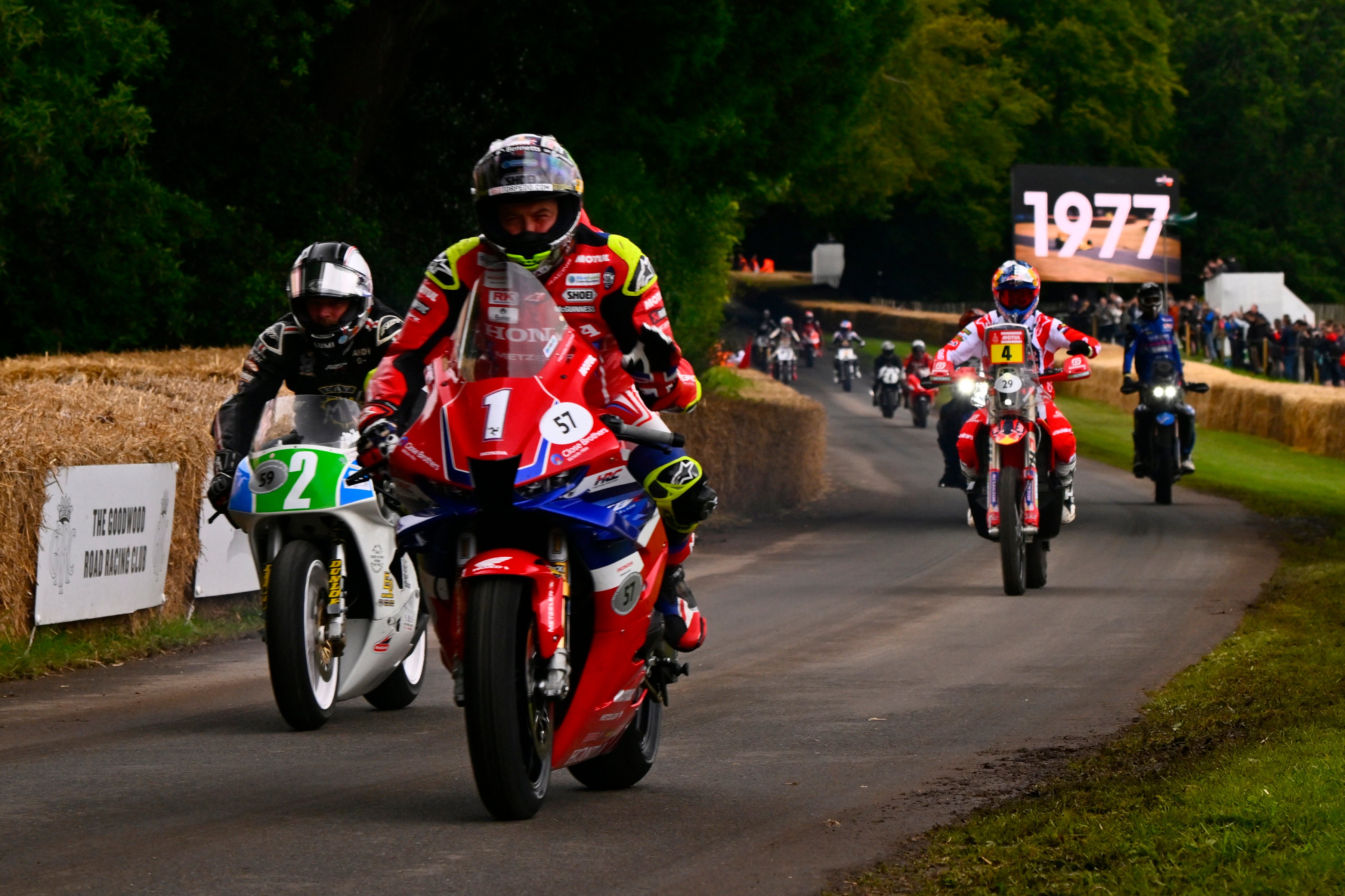 Isle of Man TT superstars at the 2024 Festival of Speed | GRR