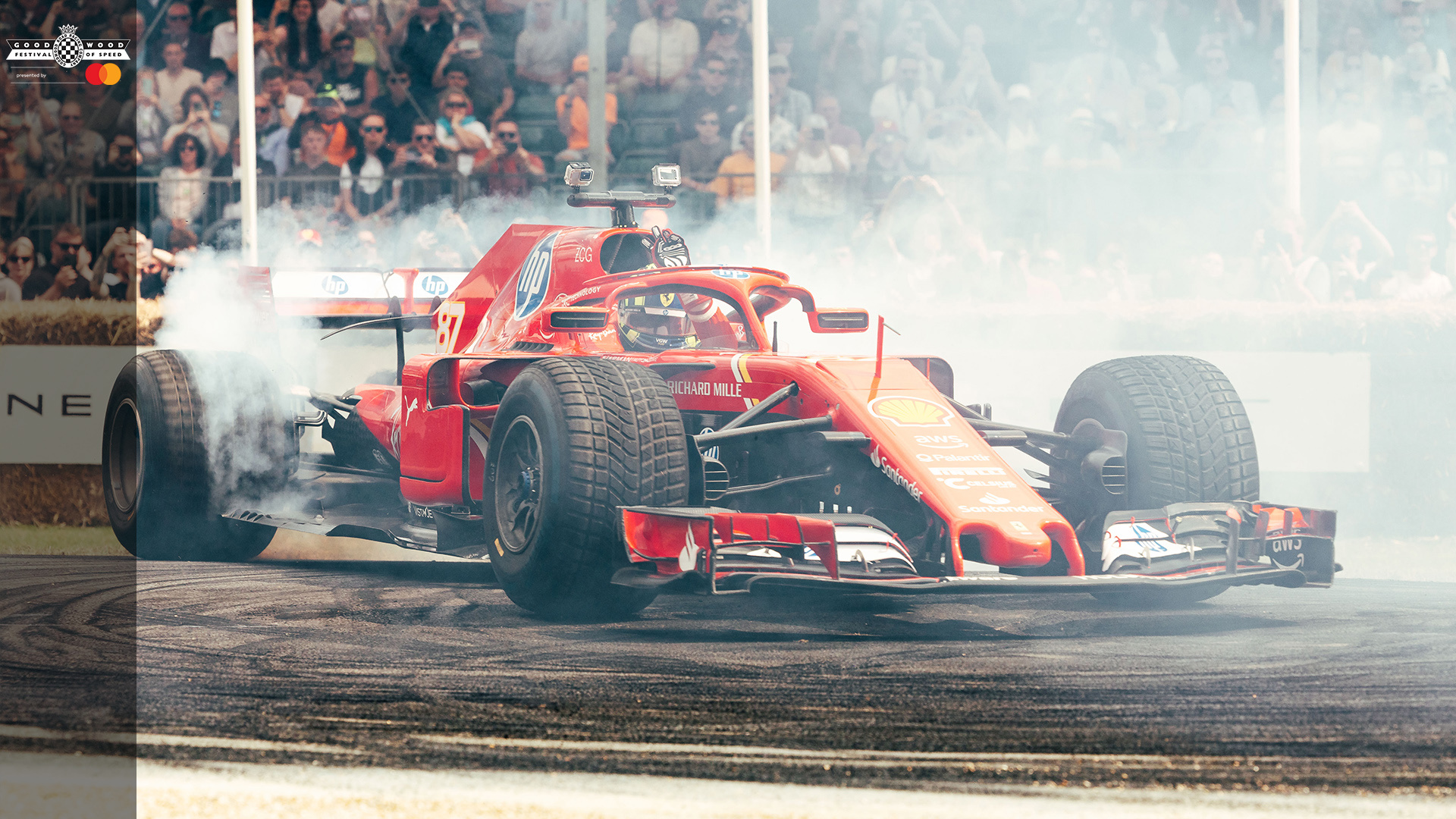 [Video] Oliver Bearman is a Ferrari driver at the Festival of Speed | GRR