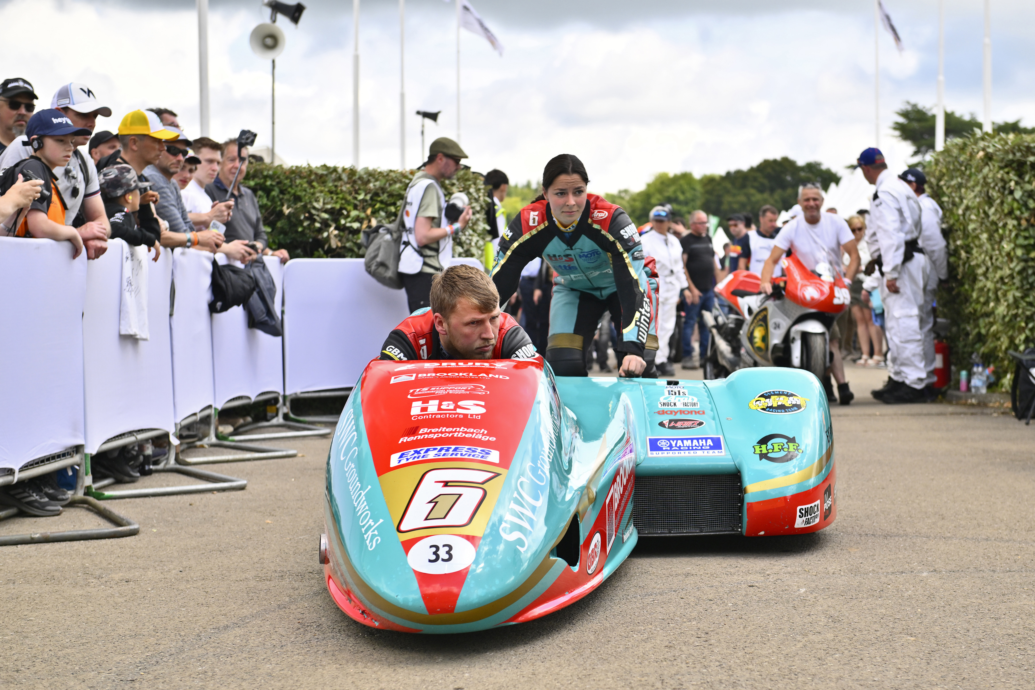 Isle of Man TT superstars at the 2024 Festival of Speed | GRR