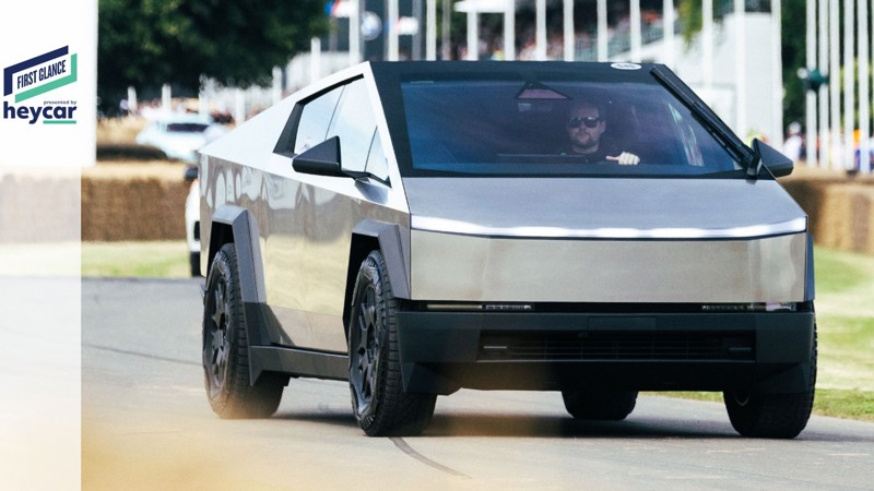 [Video] Tesla Cybertruck turns heads at the 2024 Festival of Speed | GRR
