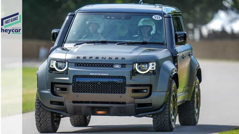 Video: Defender Octa debuts at the 2024 Festival of Speed