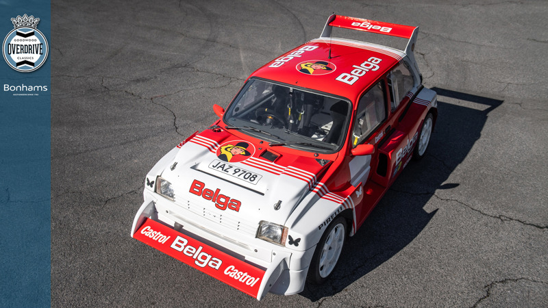 Belga-liveried MG Metro 6R4 up for sale at Festival of Speed | GRR