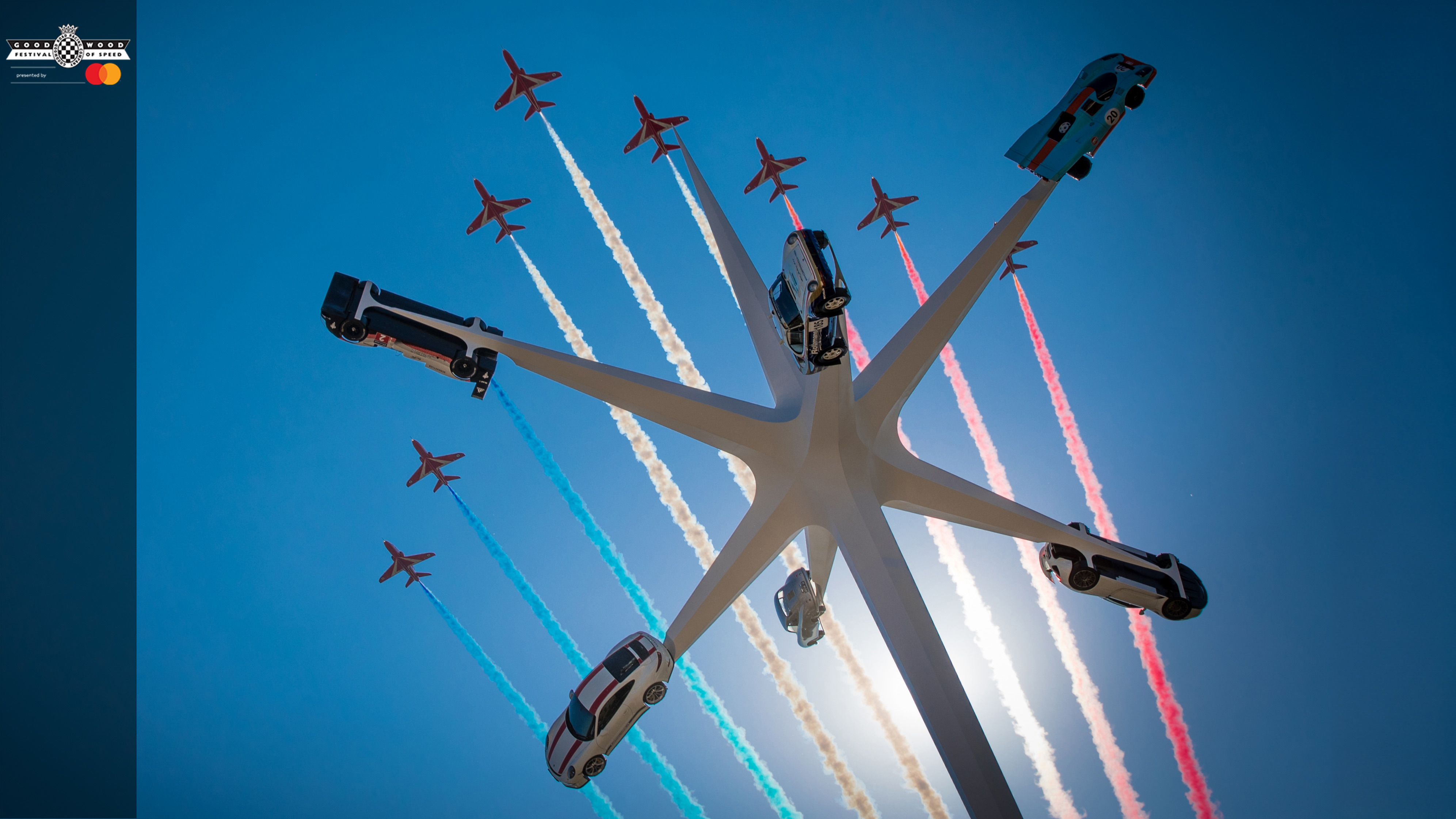 The Red Arrows will return for three days at the 2025 Festival of Speed ...
