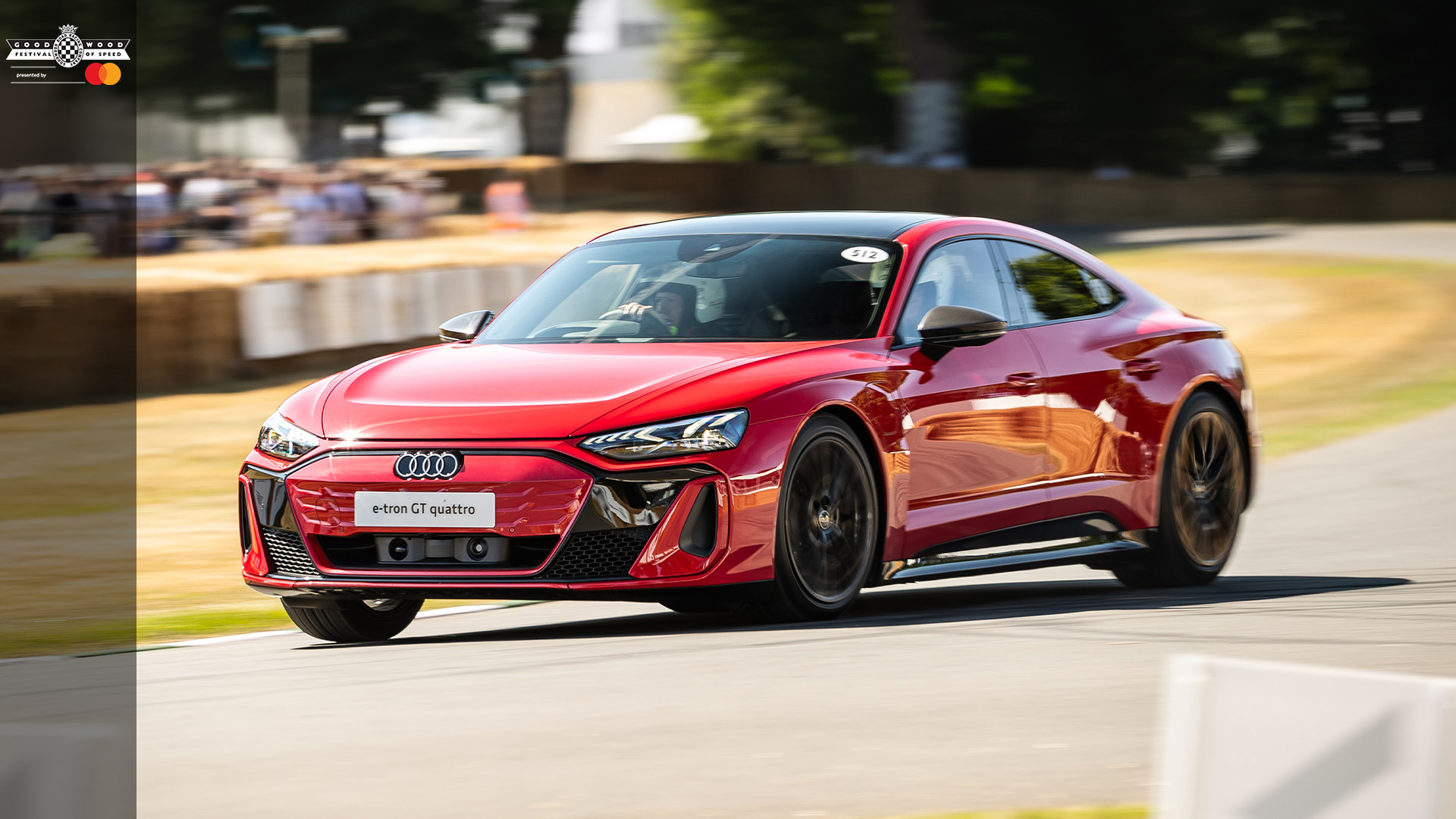 [Video] Audi RS e-Tron GT showcased at 2024 Festival of Speed | GRR