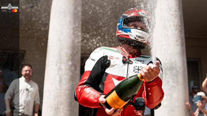 Carl Fogarty’s rapturous reception at the Festival of Speed | GRR