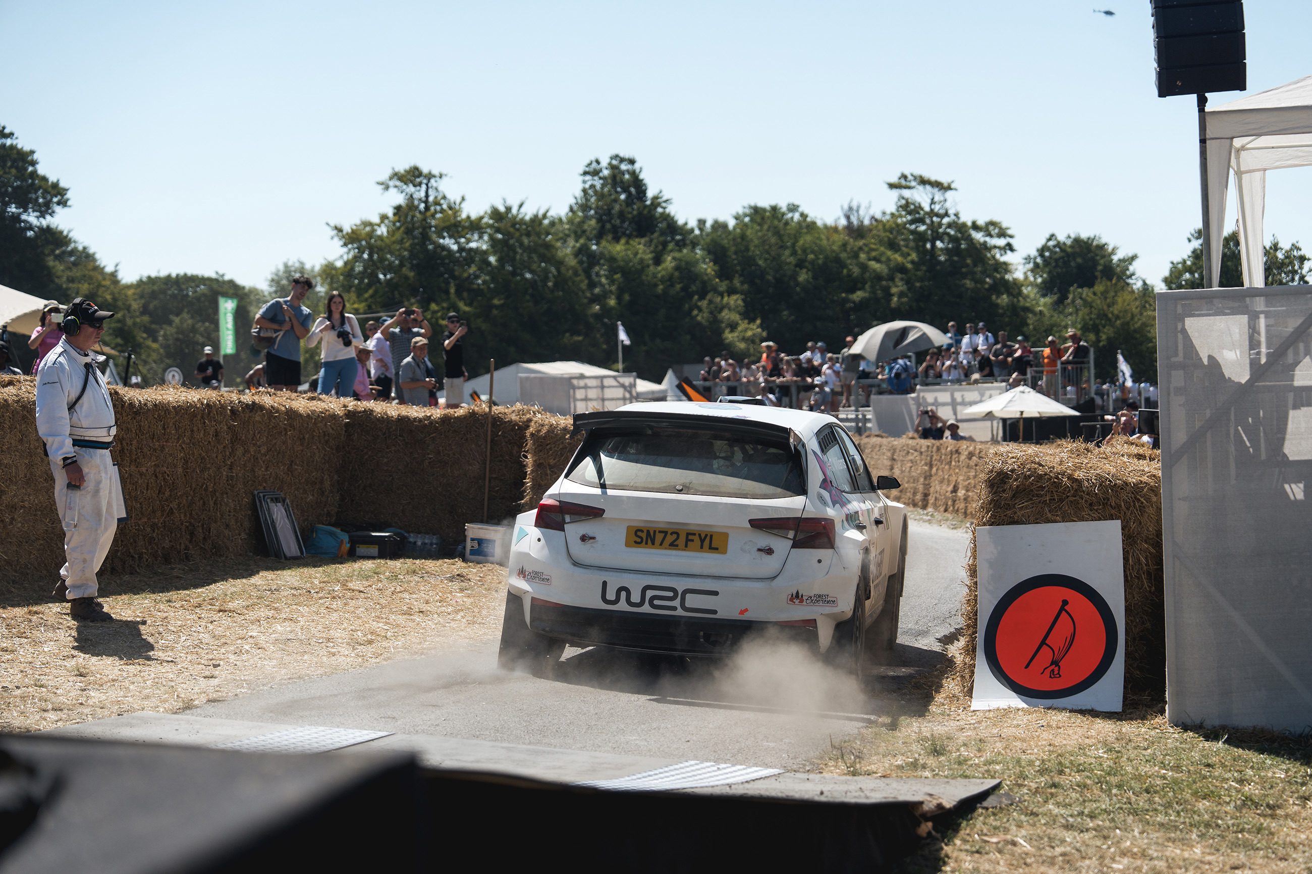 The Forest Rally Stage at the 2025 Festival of Speed | GRR