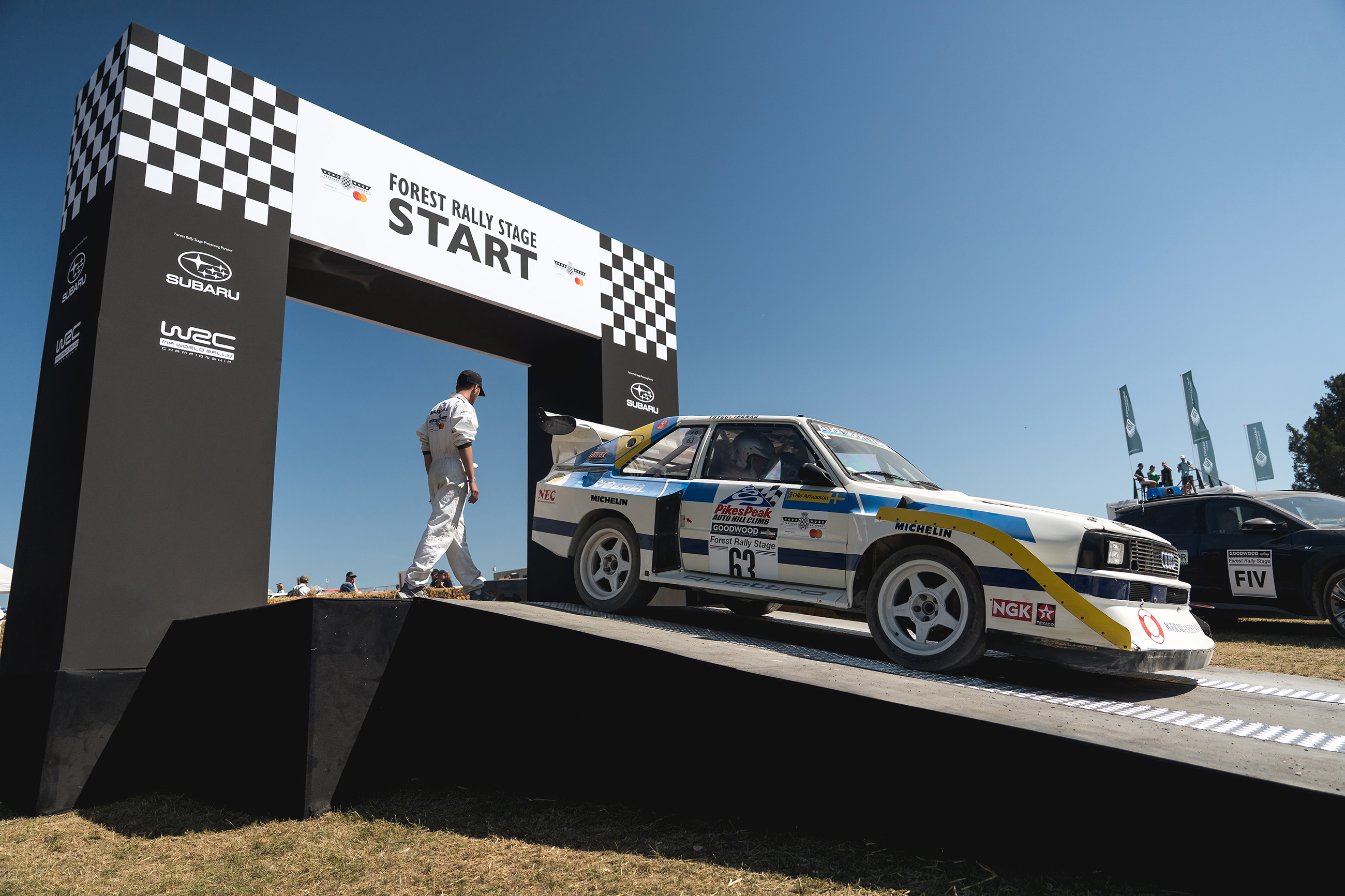 The Forest Rally Stage at the 2025 Festival of Speed | GRR