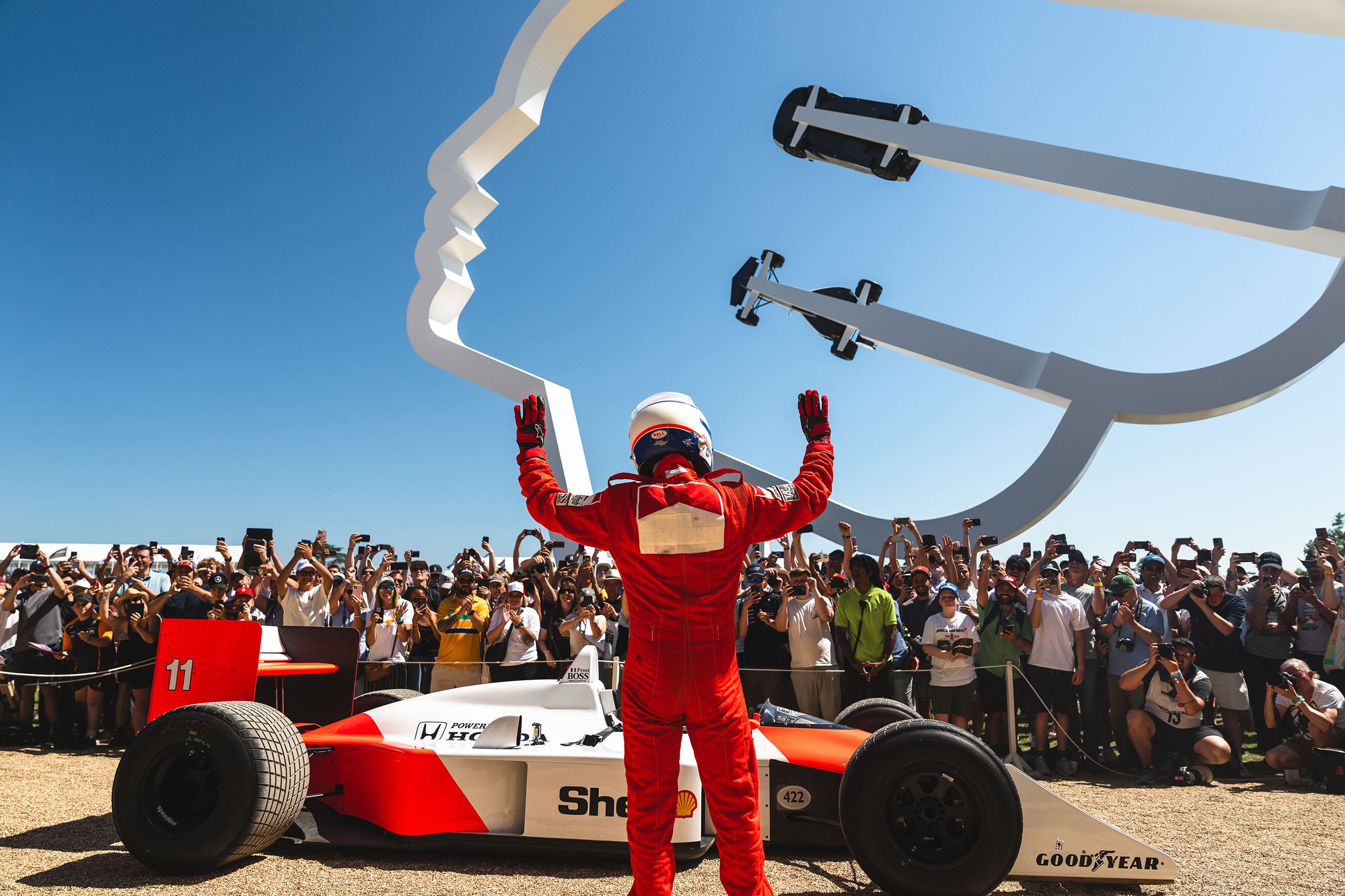Alain Prost takes centre stage at the 2025 Festival of Speed | GRR