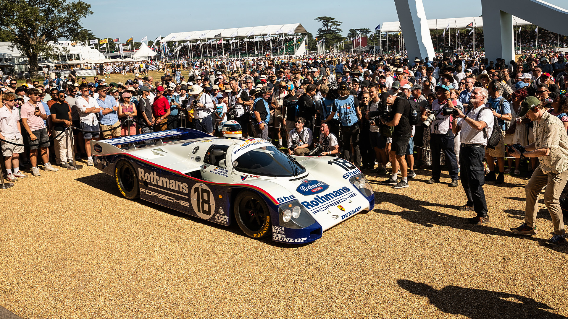 Le Mans legend Derek Bell takes centre stage at the Festival of Speed | GRR