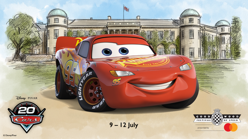 Lightning McQueen returns to Goodwood at the 2026 Festival of Speed | GRR