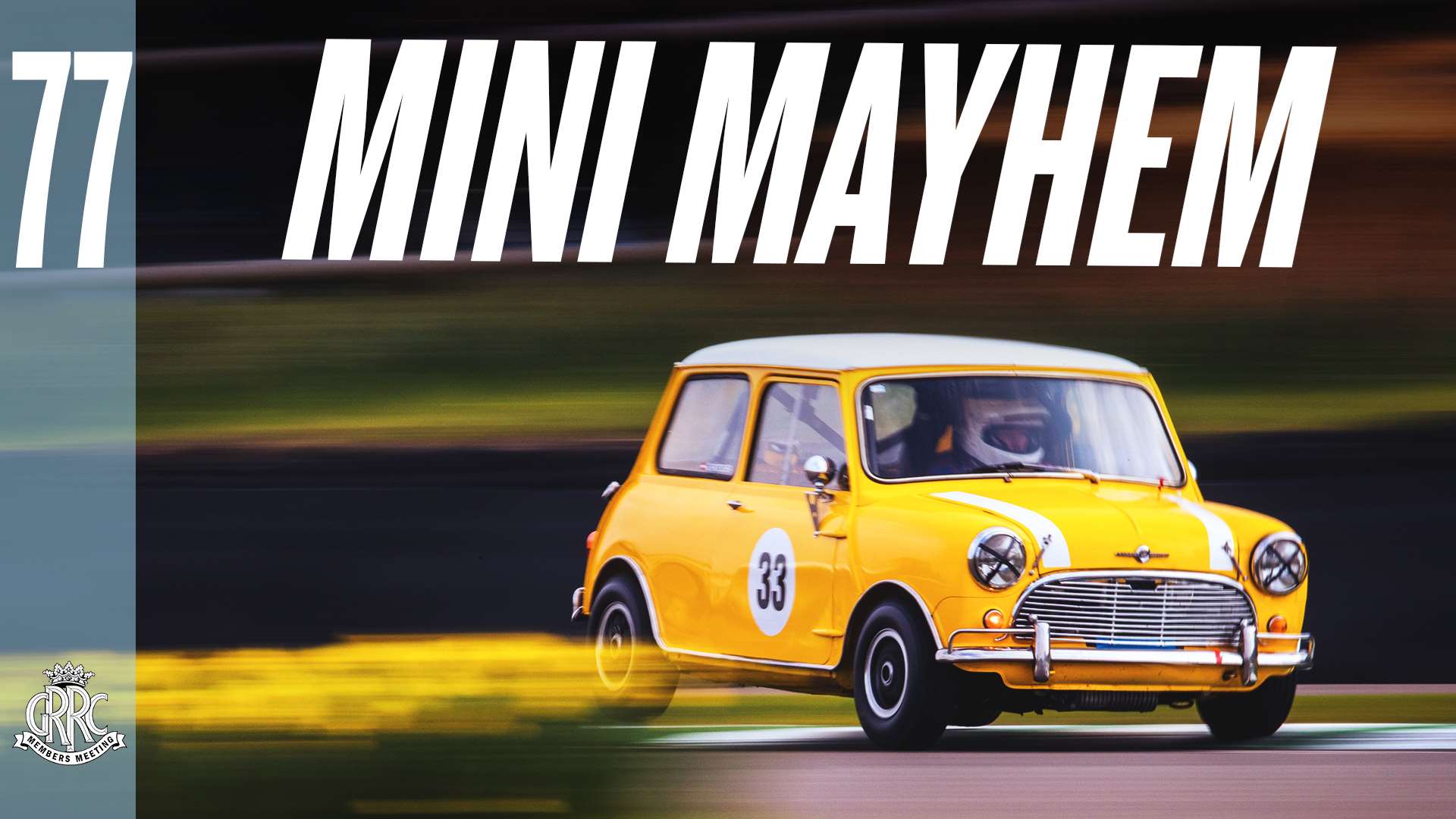 60 original Mini race cars to compete at the 77th Members' Meeting
