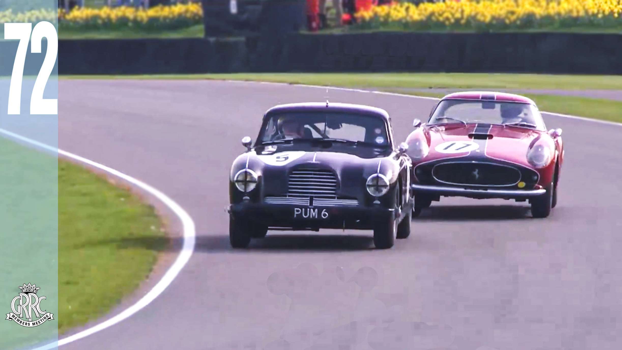 [Video] Titanic Ferrari 250 Tour de France v Aston Martin DB2 battle | GRR