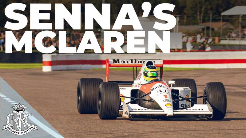 [Video] Ayrton Senna's championship winning car screams round Goodwood ...