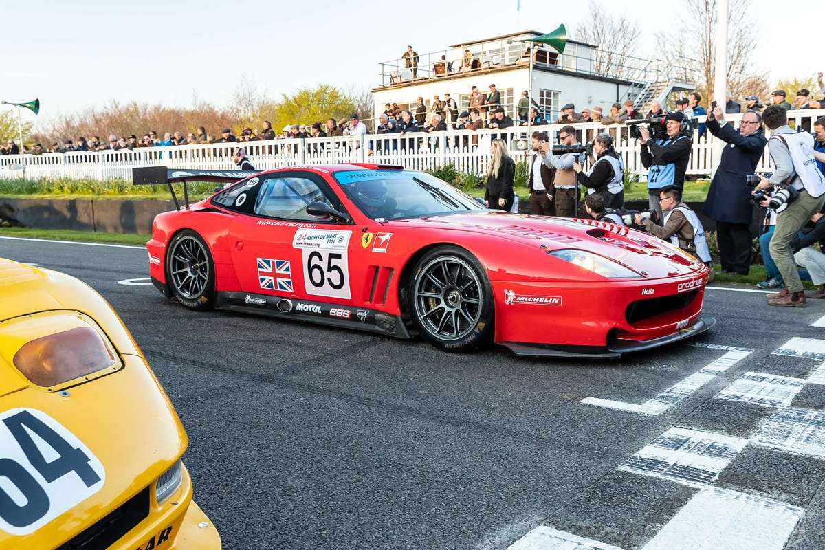 GT1 perfection into the dusk at Goodwood | GRR