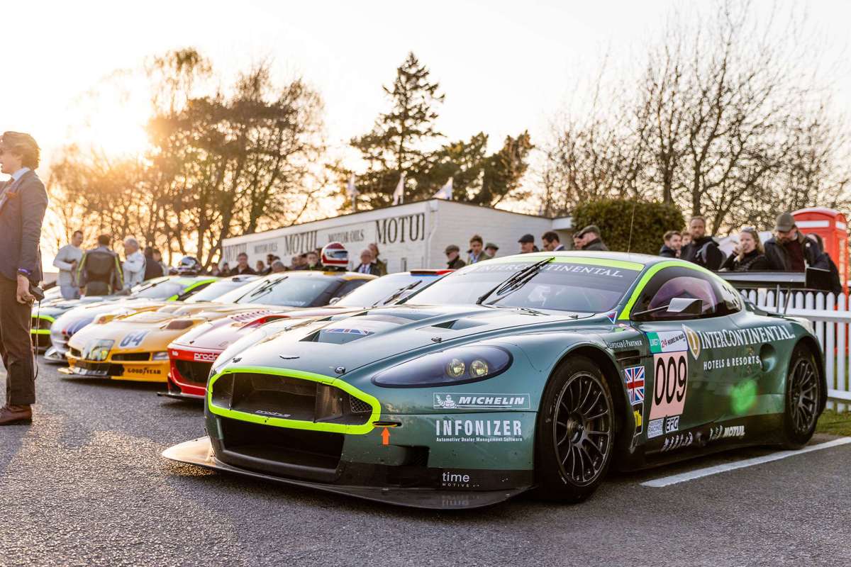 GT1 perfection into the dusk at Goodwood | GRR