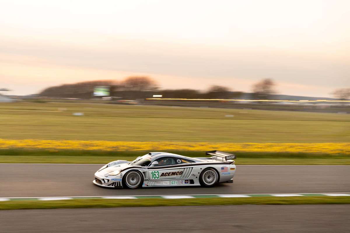 GT1 perfection into the dusk at Goodwood | GRR
