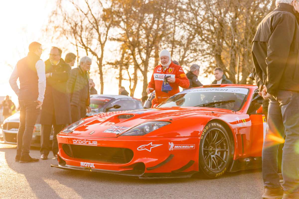 GT1 perfection into the dusk at Goodwood | GRR