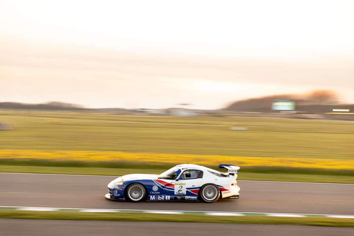 GT1 perfection into the dusk at Goodwood | GRR