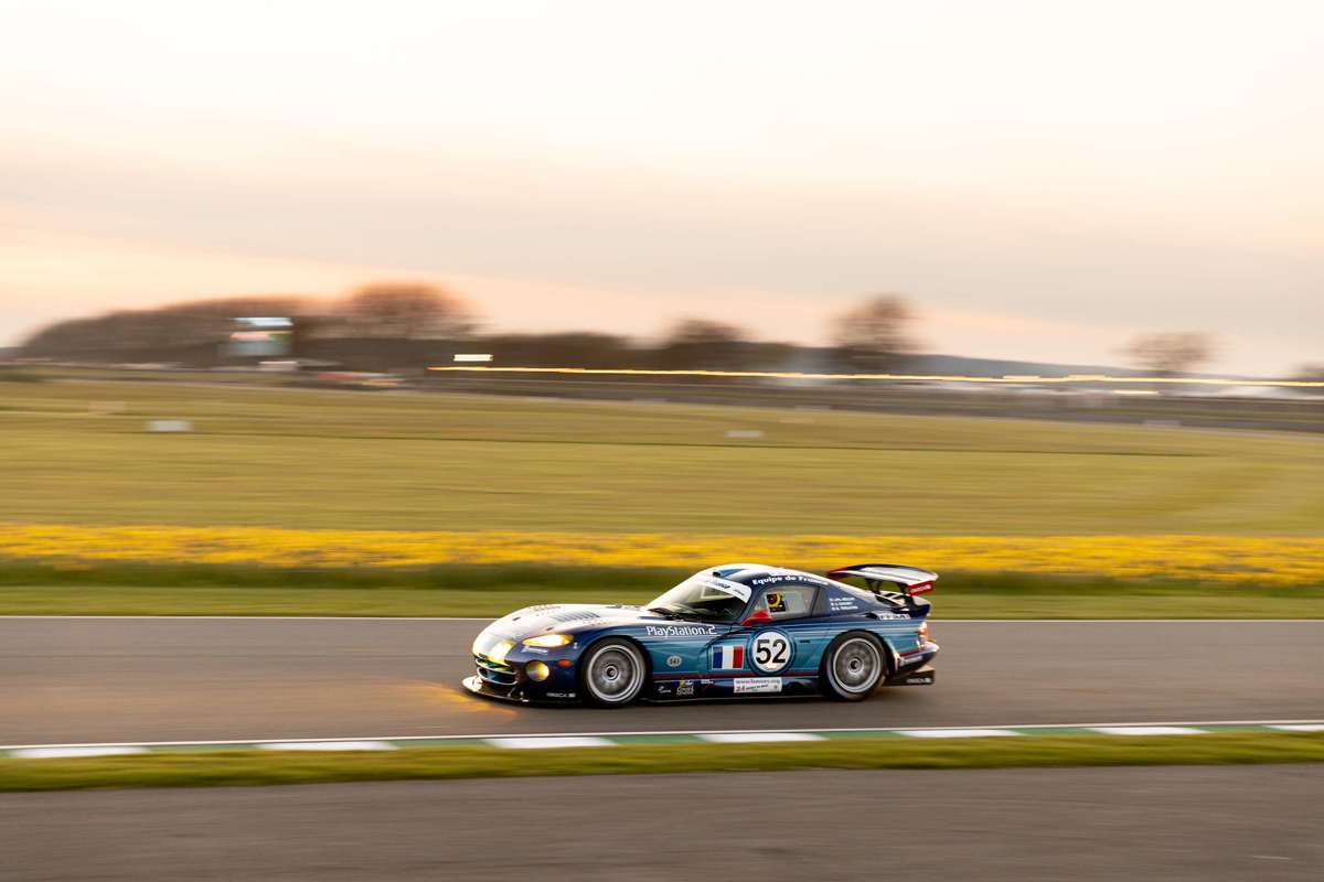 GT1 perfection into the dusk at Goodwood | GRR