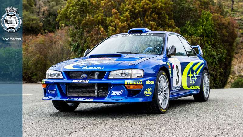 Ex-Richard Burns Subaru Impreza WRC up for grabs at 80MM | GRR