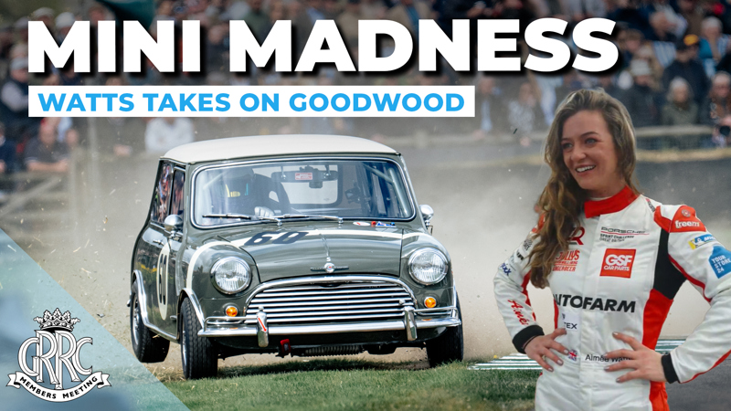 [Video] Aimée Watts takes on Goodwood in Alex Brundle’s giant killing ...