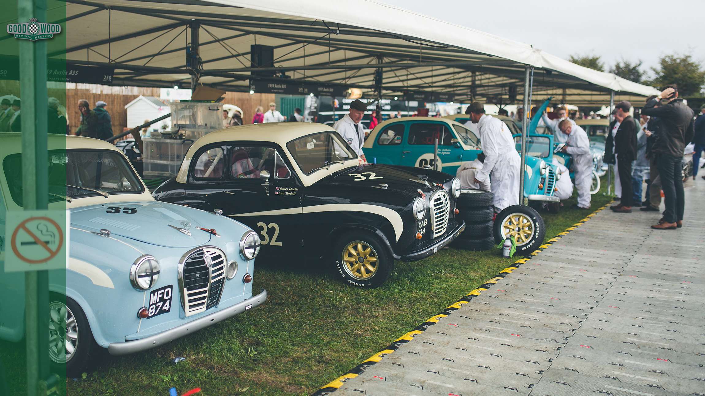 Video: 30 Identical Austin A35s To Battle For St Mary's Trophy