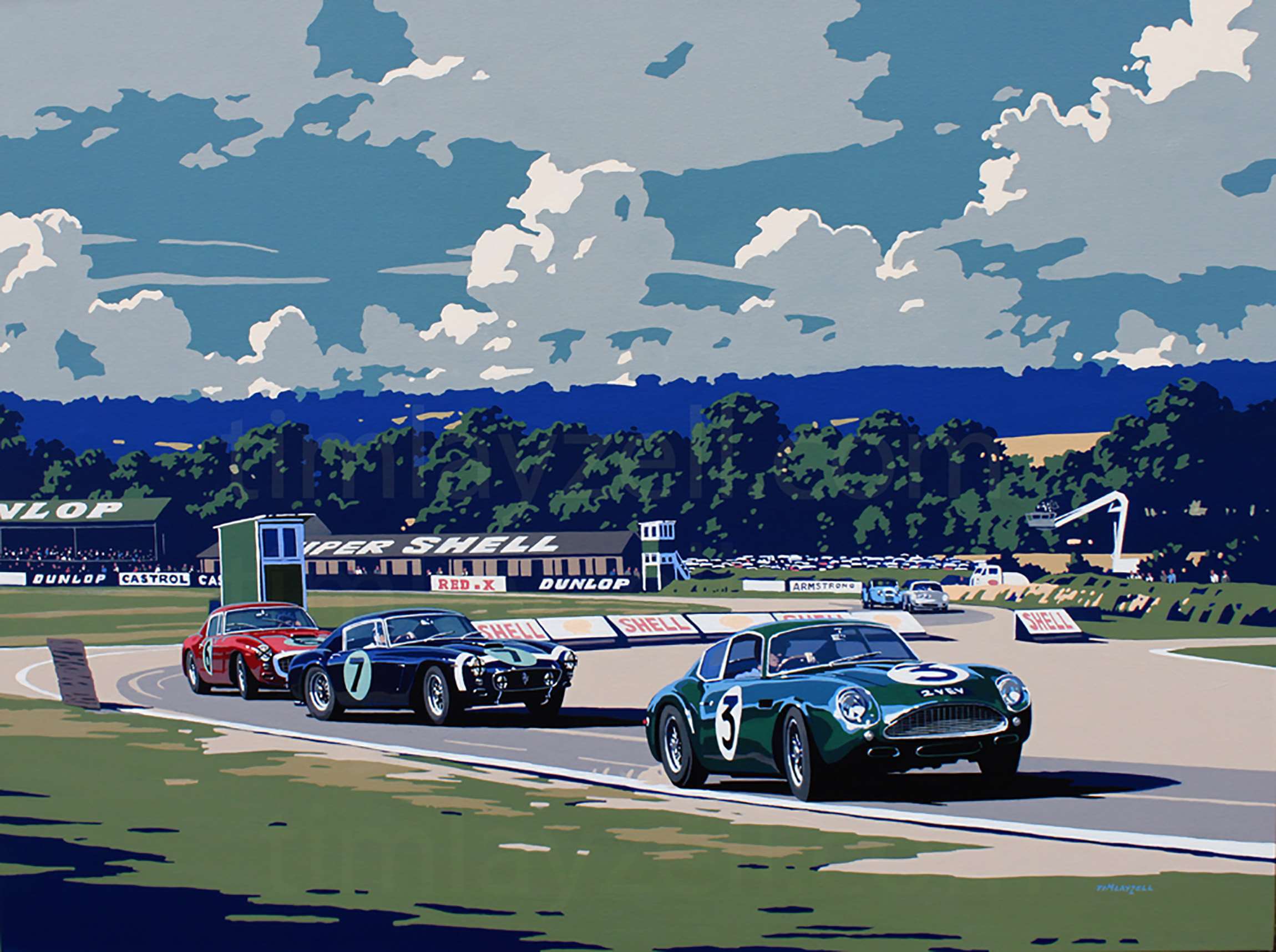 Tim Layzell's Motorsport pop-art is the ultimate eye-candy
