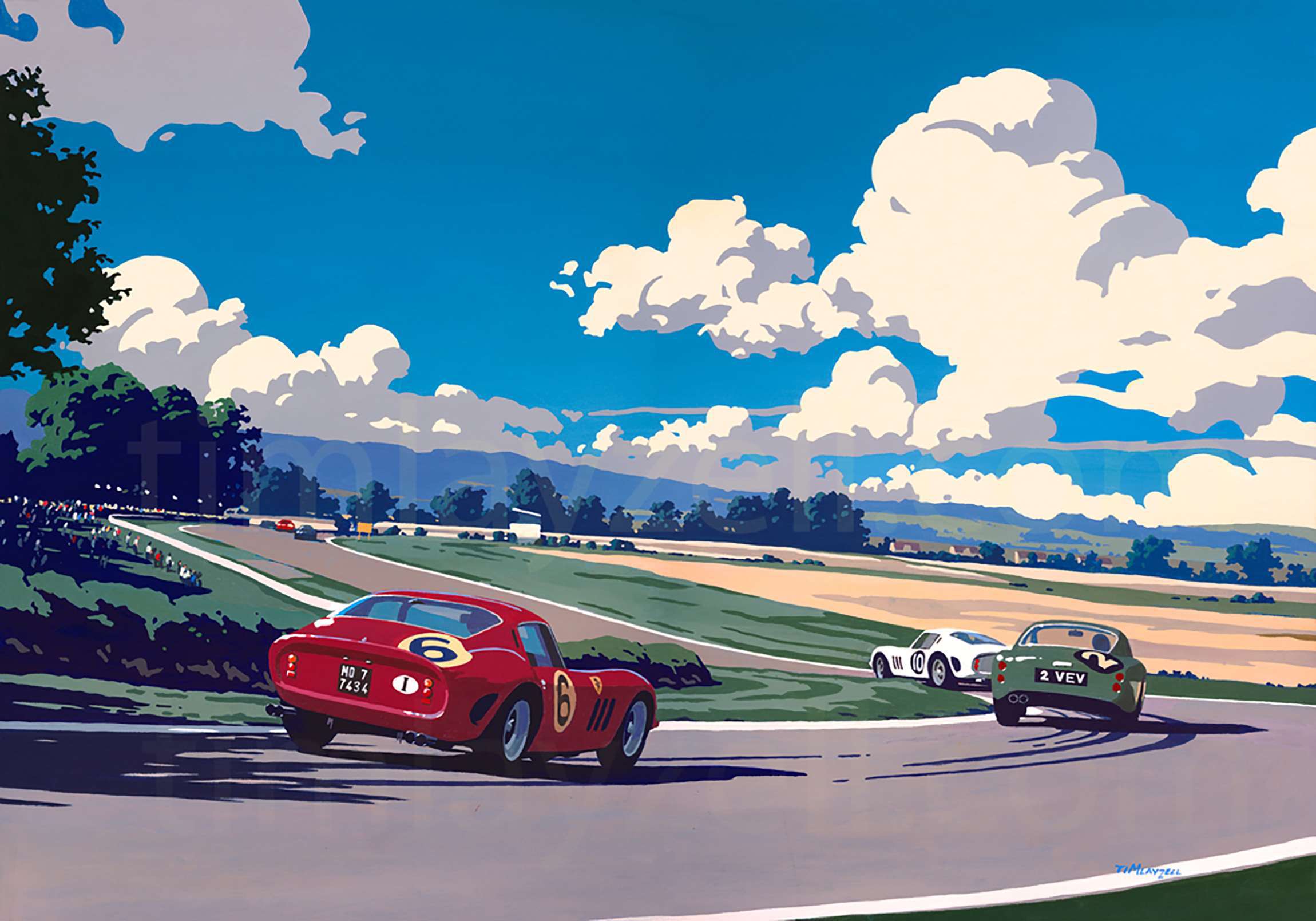 Tim Layzell's Motorsport pop-art is the ultimate eye-candy
