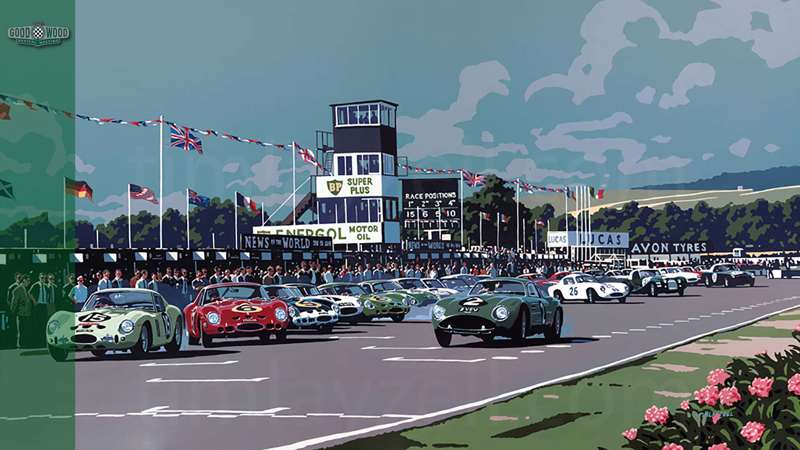 Tim Layzell's Motorsport pop-art is the ultimate eye-candy