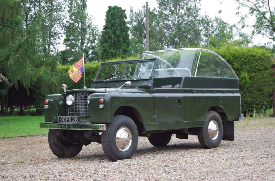 Royal Land Rover joins Bonhams Revival celeb star cars