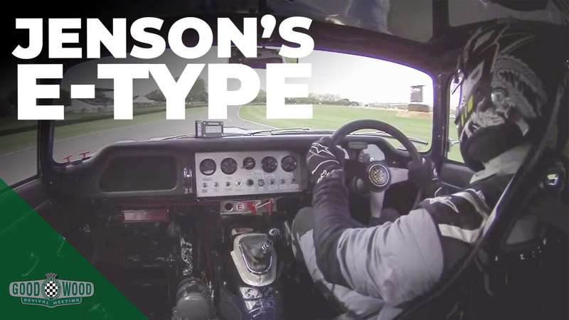 [Video] Jenson Button hustles a Jaguar E-type | GRR