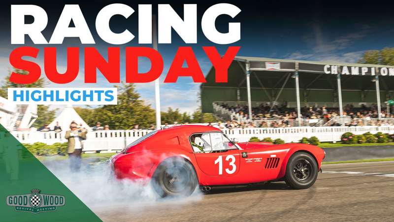 [Video] Goodwood Revival 2022 Sunday full highlights | GRR