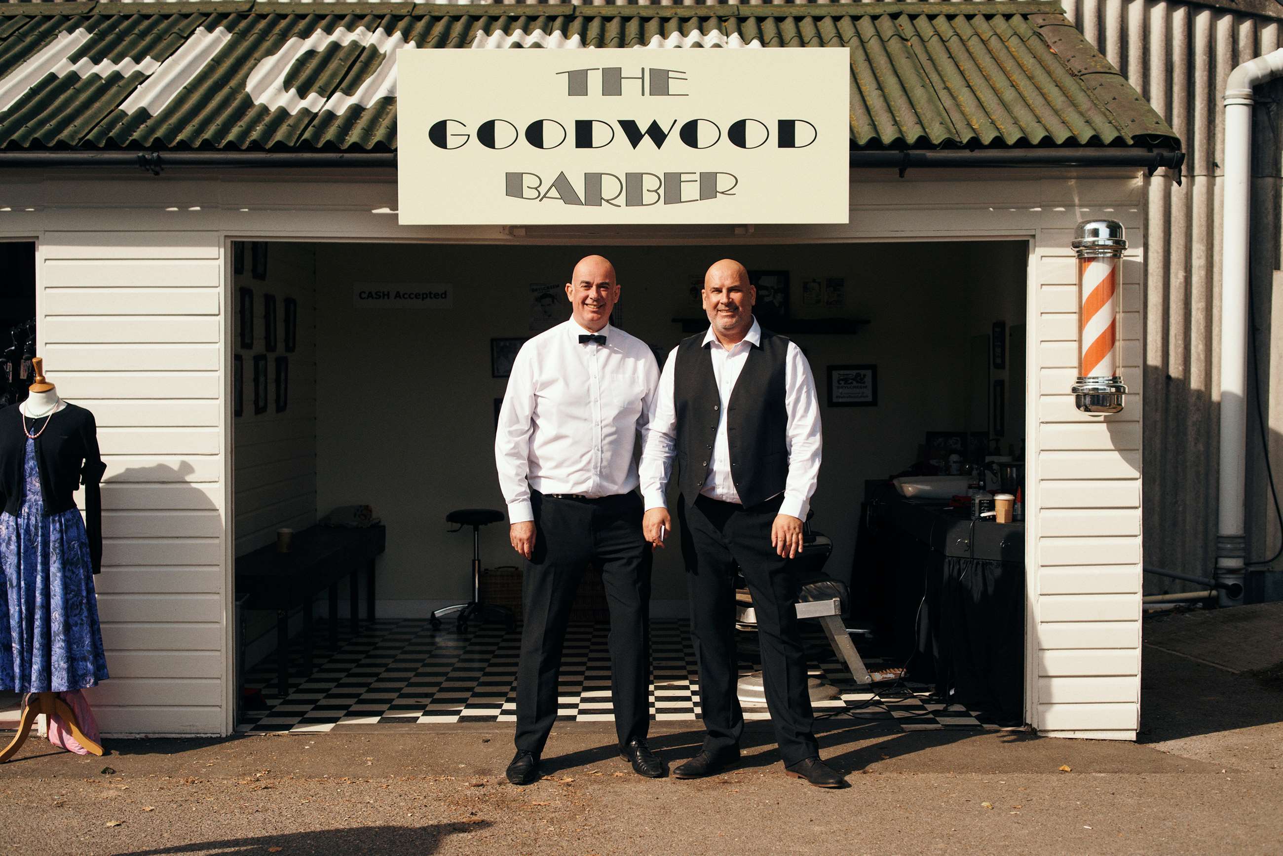 Meet the barbershop duo who style our Revival guests | GRR