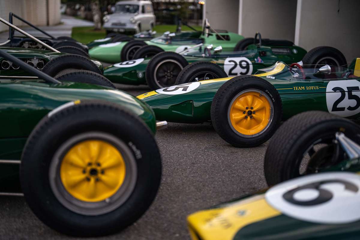 Celebrating Lotus’ Chapman years at the Goodwood Revival | GRR