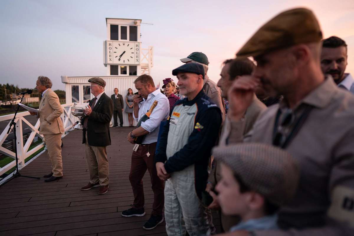 Goodwood Revival prize giving 2023 | GRR