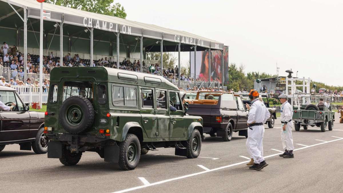 The Queen's incredible Land Rovers at Revival 2023 | GRR