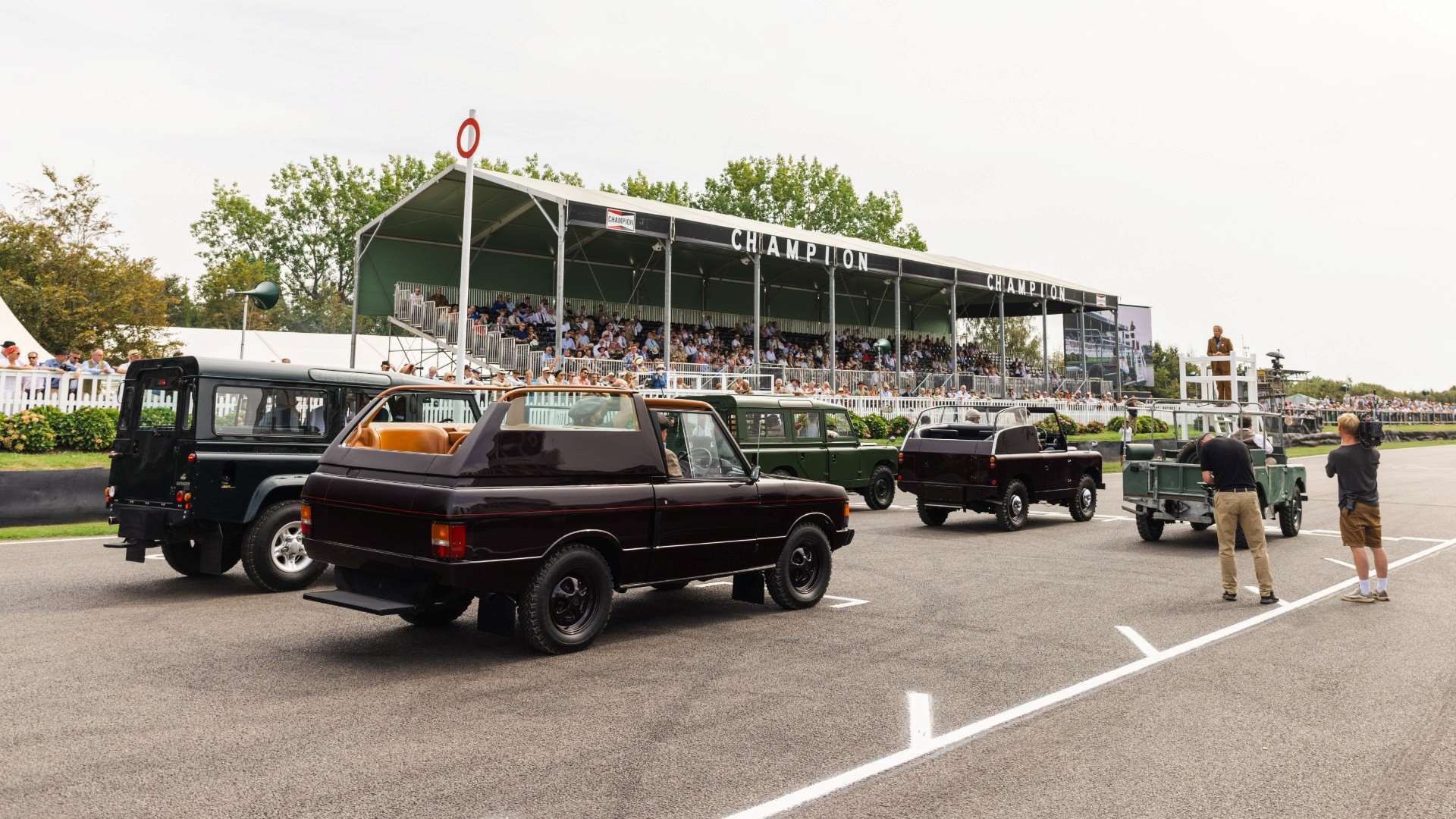 The Queen's incredible Land Rovers at Revival 2023 | GRR